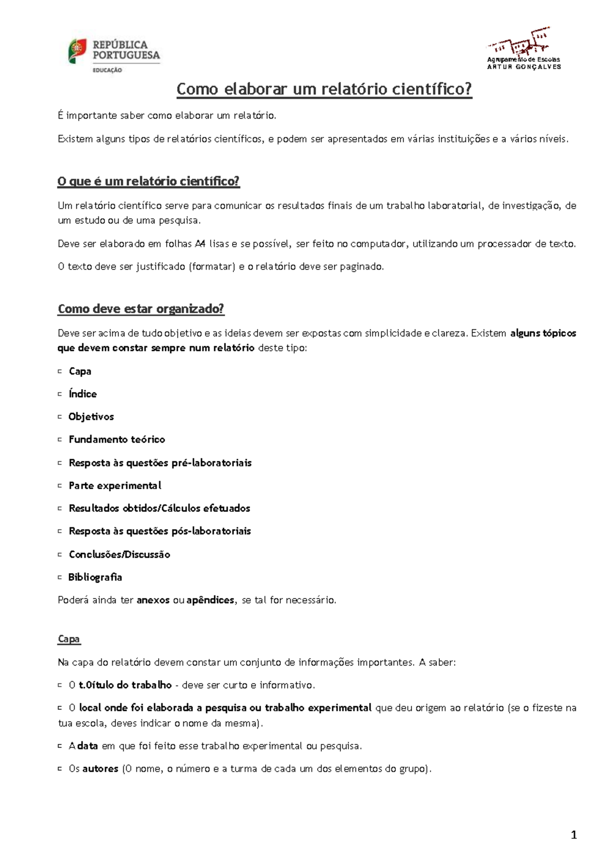 Como elaborar um relatório - Existem alguns tipos de relatórios ...