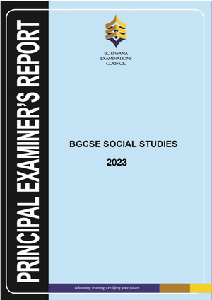 Mod 2 - class notes for religious education bgcse - MODULE 2: AFRICAN ...