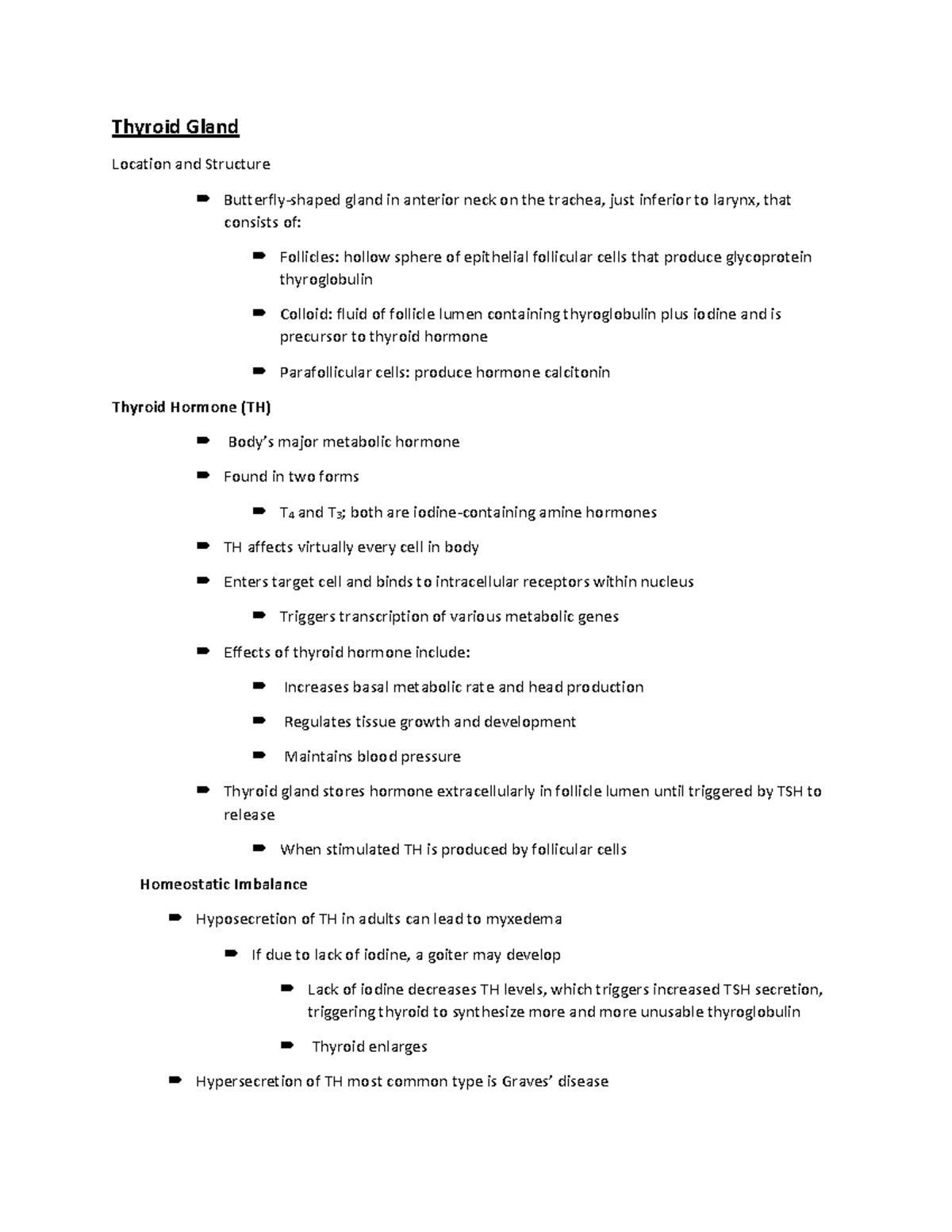 Introduction to endocrine 3 - Thyroid Gland Location and Structure ...