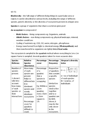 Unit 3 - Topic 1 & 2 - Graphic Organisers - Explain the difference ...