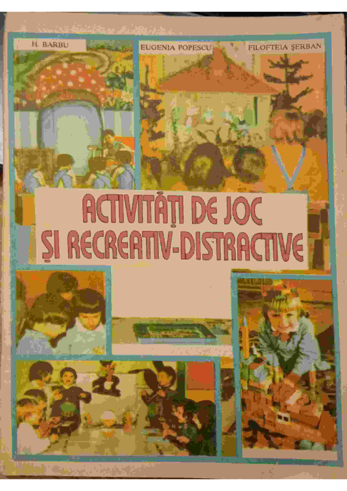 Activitati de joc recreativ-distractive - Pedagogy module I. - Studocu