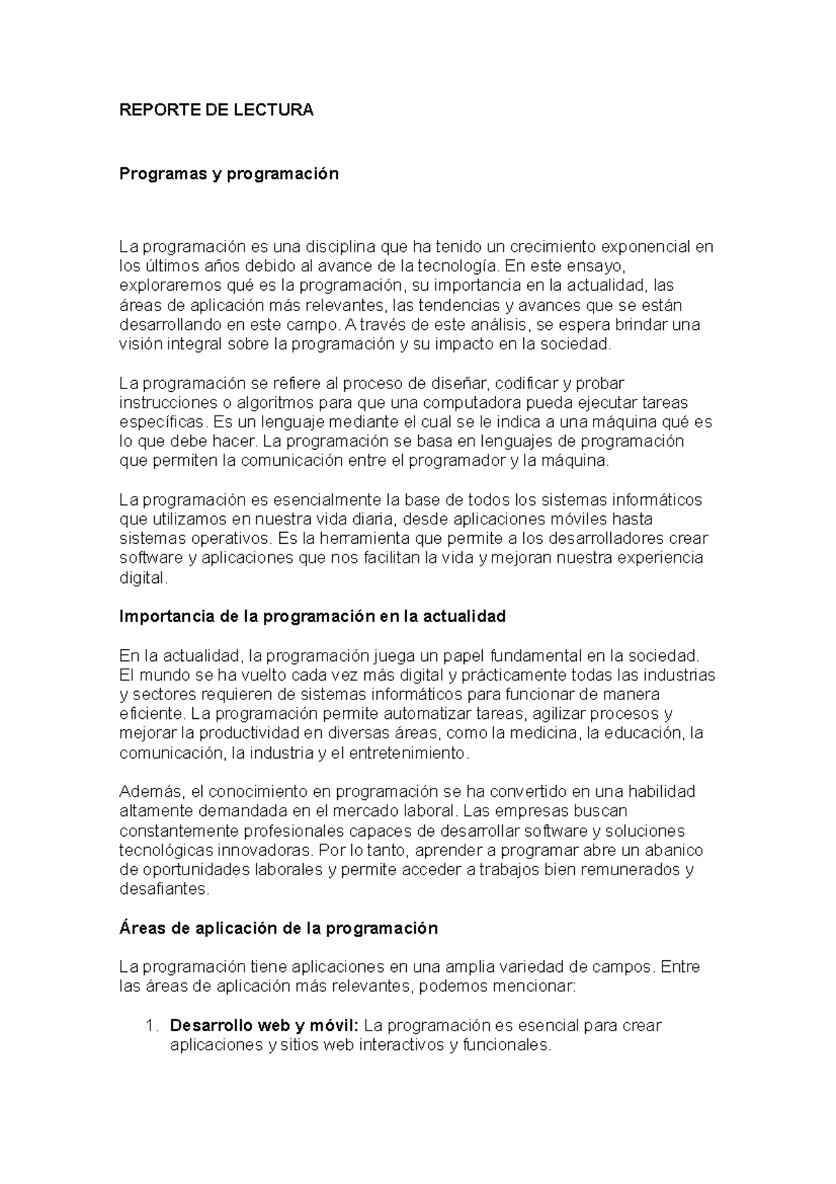 Reporte DE Lectura 2 - repore de lecctura de un libro de 200 paginas ...