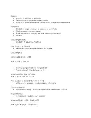 Demand lecture notes - Demand 1 Demand Demand is the relationship ...