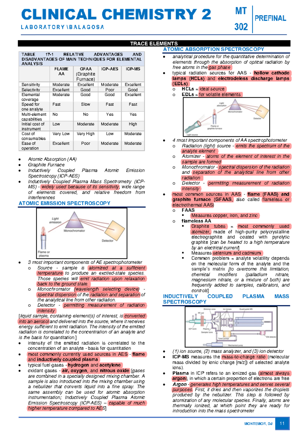 CC2-LAB- Prefinal - gi wets hxjgt4tegkbt8td byers dtch - TRACE ELEMENTS ...