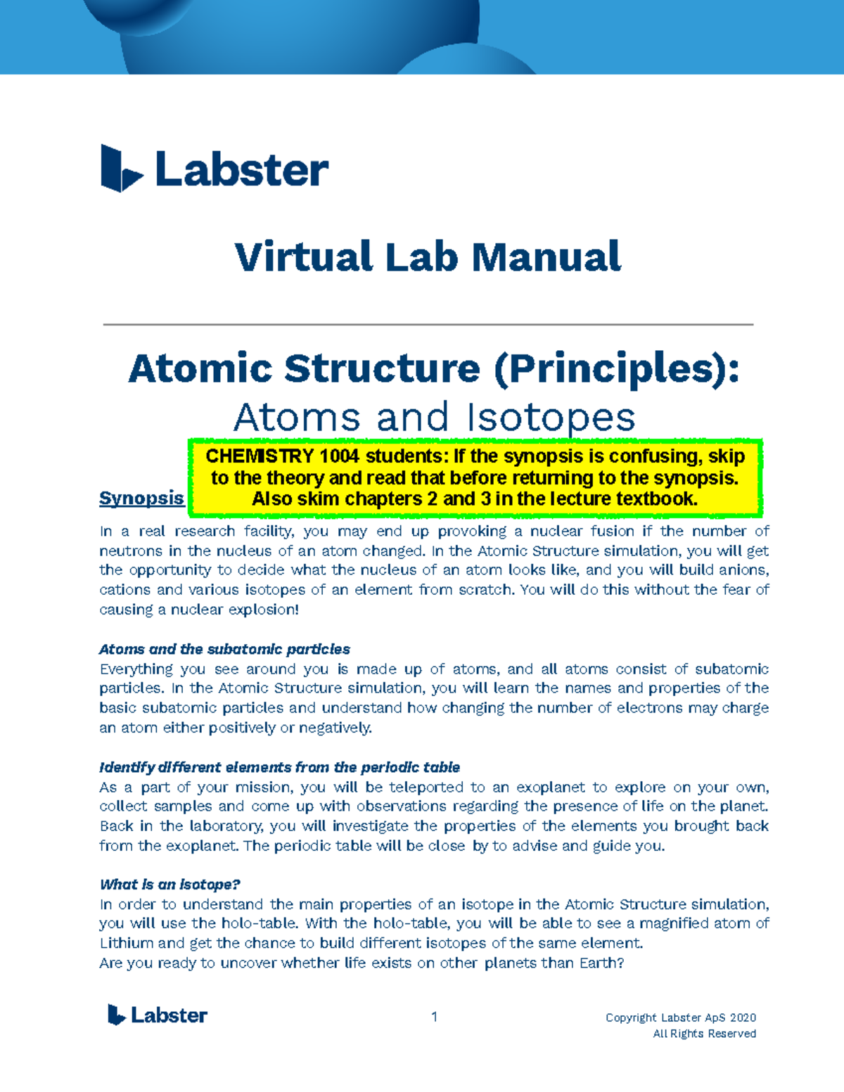 21FBaruch 1004L2manual - Virtual Lab Manual Atomic Structure ...