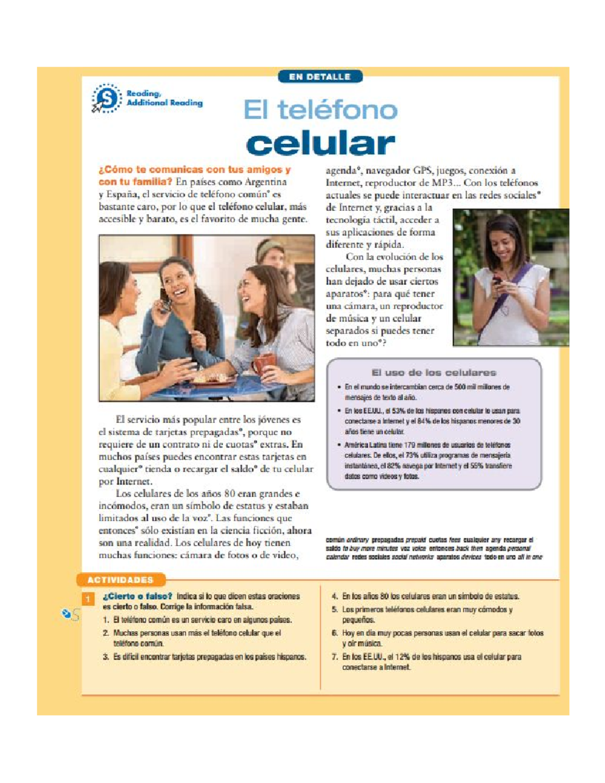 Sp2 Comunicación Moderna Lectura-Teléfono Celular - EN DETALLE S ...