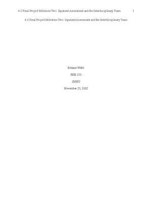 Hse 210 module 3 - HSE 210 Module Three Worksheet Assignment Guidelines ...