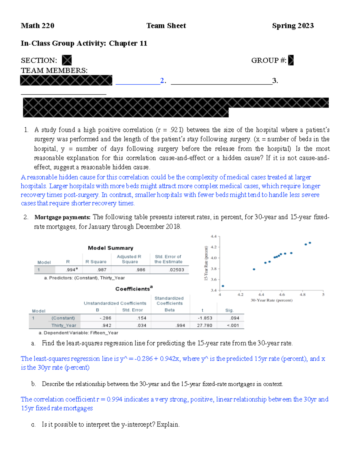 In-Class Group Activity Chapter 11 copy - Math 220 Team Sheet Spring ...