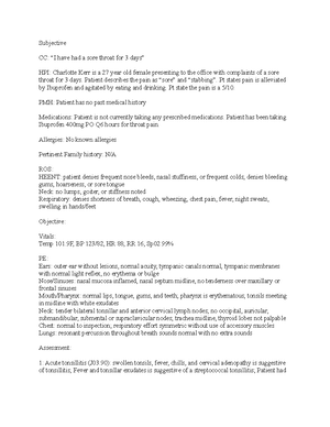 DM SOAP - DM comprehensive soap - COMPREHENSIVE SOAP NOTE: DIABETES ...