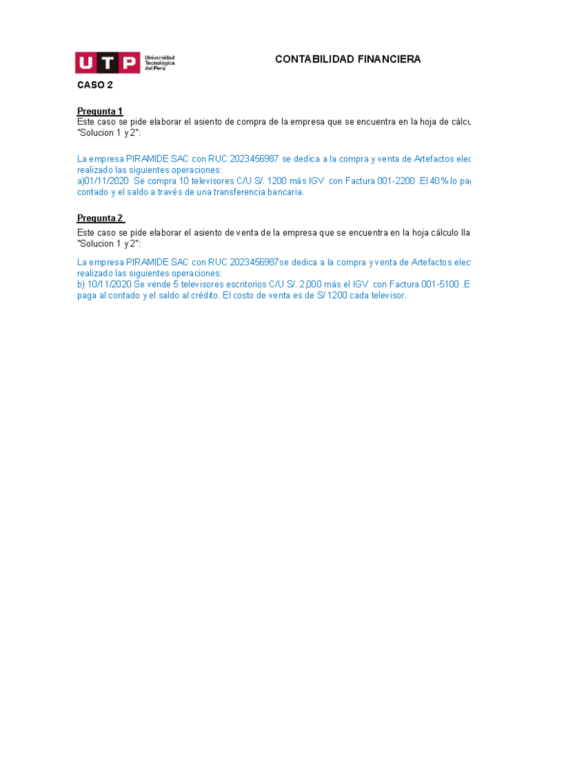 Semana 02 - Libro Diario- Alonso Elias - Pregunta 1 Pregunta 2 Este ...