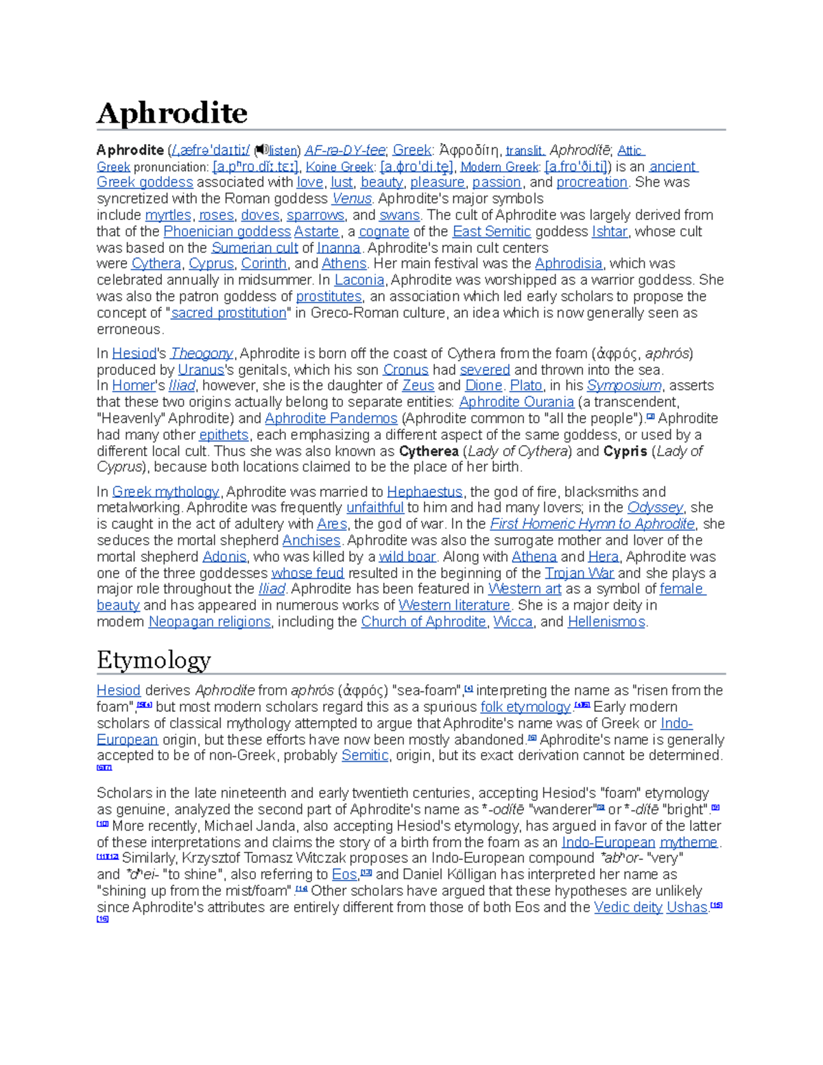 A3 - A summary containing descriptions and explanation on the subject ...
