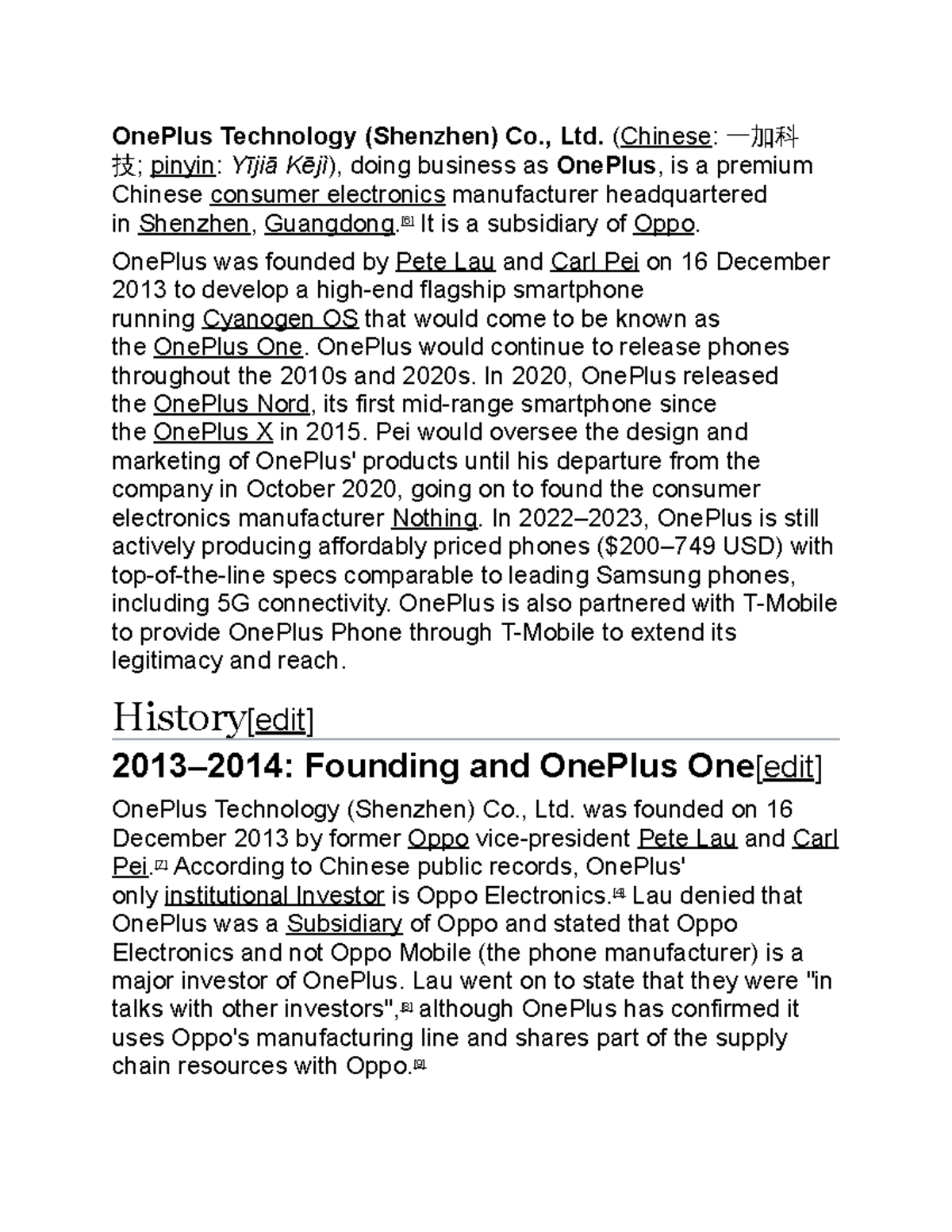 S one plus - extra notes - OnePlus Technology (Shenzhen) Co., Ltd ...