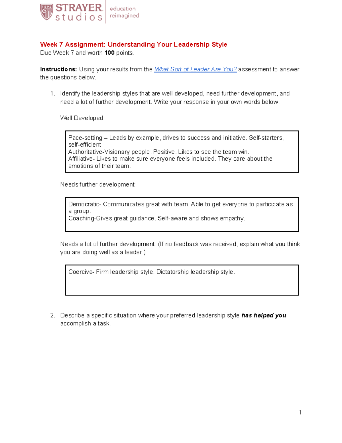 Annotated-Cincotta Kirksey JGR100 Week7Assignment Worksheet - 1 Week 7 Assignment: Understanding ...