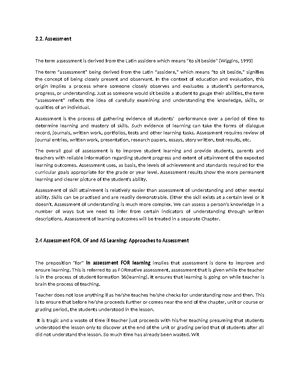 Reflection UTS - The meaning of understanding the self is having ...