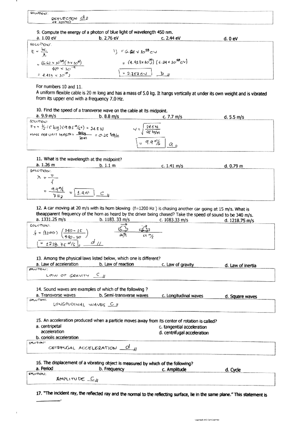 Physics LA 1. ESAS part 2 - Electrical Engineering - Studocu