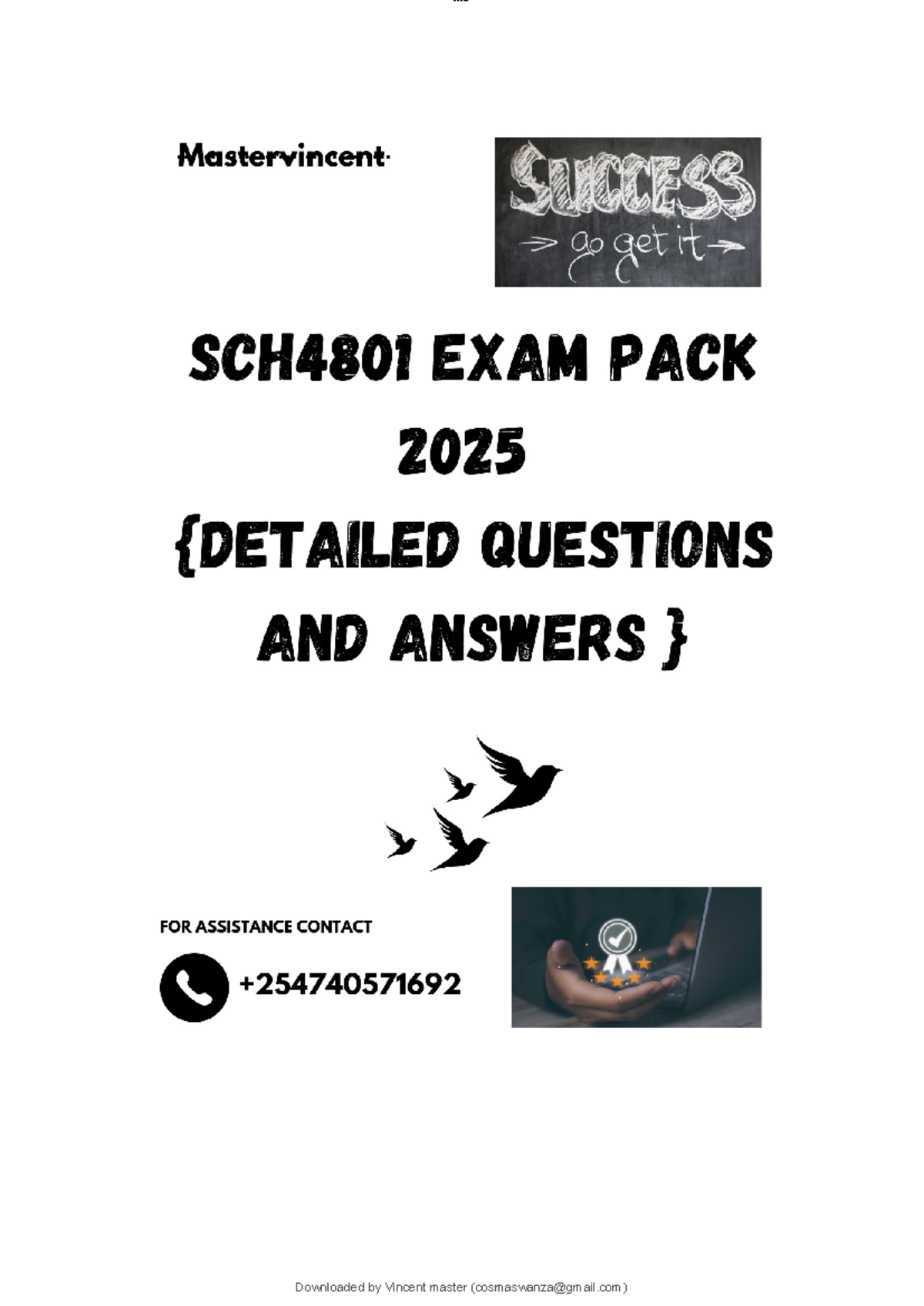 Sch4801-EP - well - EXAMINERS: FIRST: Mrs EG Trollip SECOND: Ms W ...