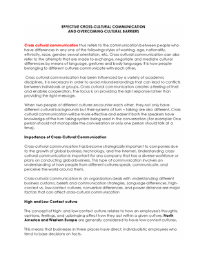 Culture AND Cultural Conditioning Reviewer - CULTURE AND CULTURAL ...