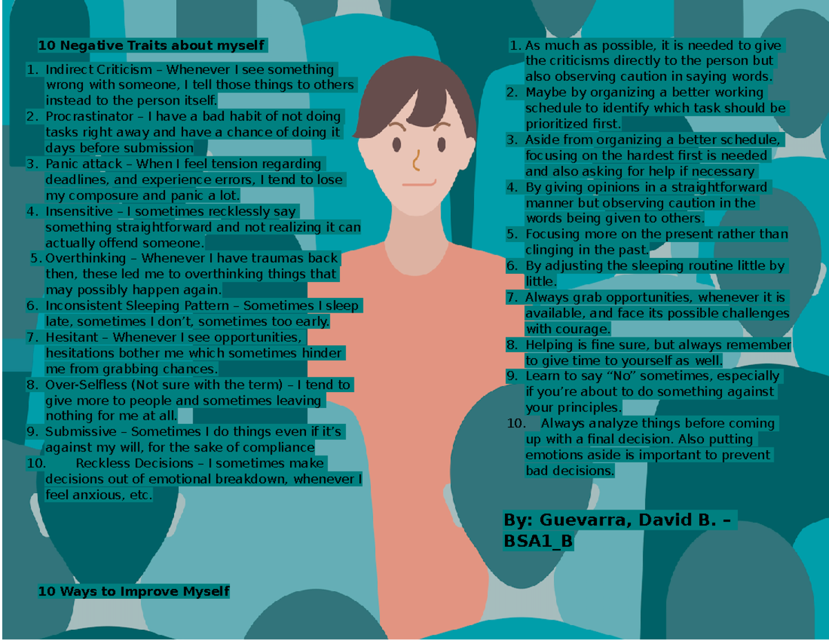 UTS and stuffs about criticism 2018 Xavier University-Ateneo de Cagayan ...