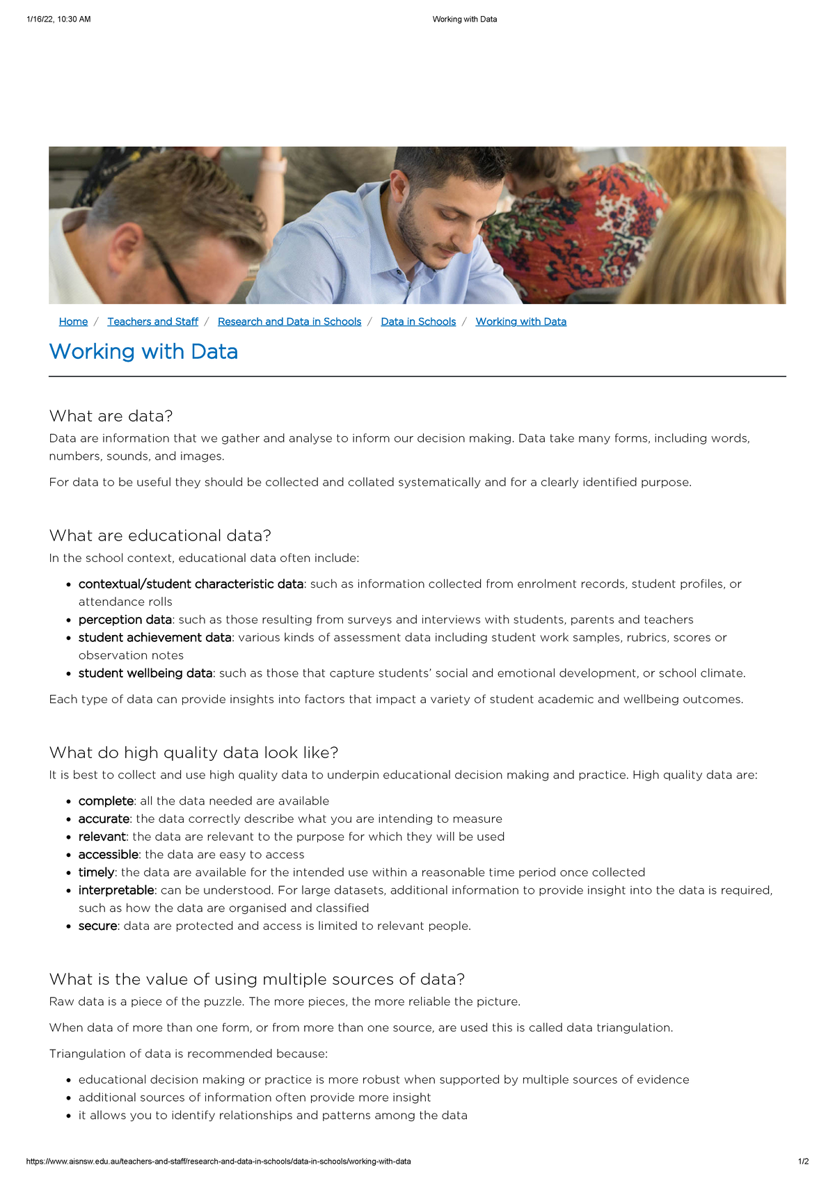 Working with Data - 1/16/22, 10:30 AM Working with Data - Studocu