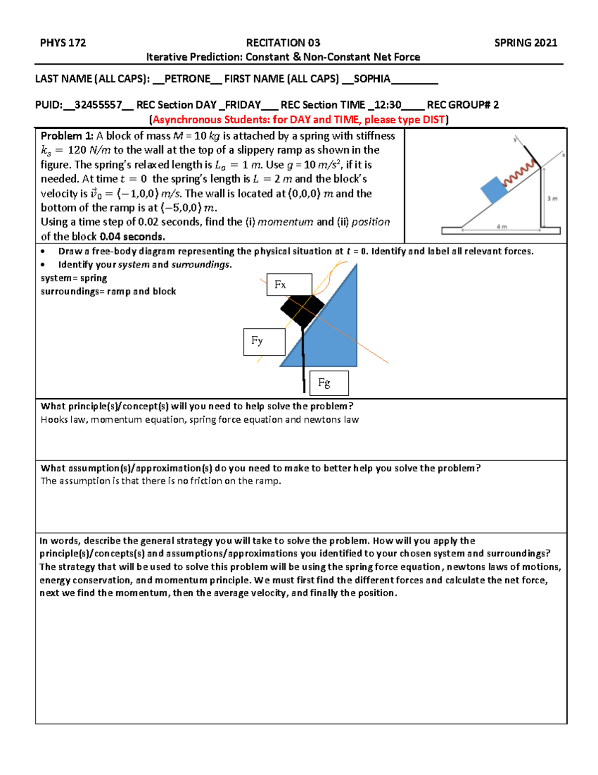 Phys172-S21-Rec03-Final done - PHYS 172 RECITATION 03 Iterative ...