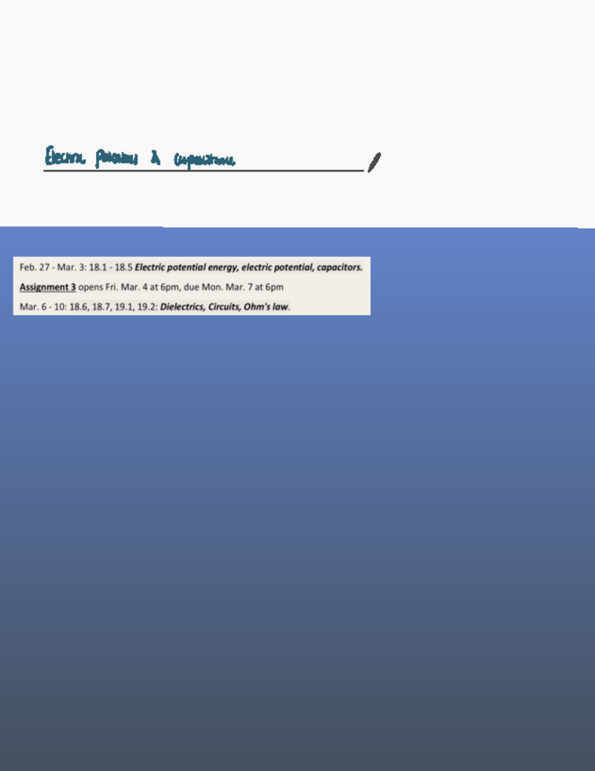 Physics Chap 22 Electric Field Notes And Questions Electric