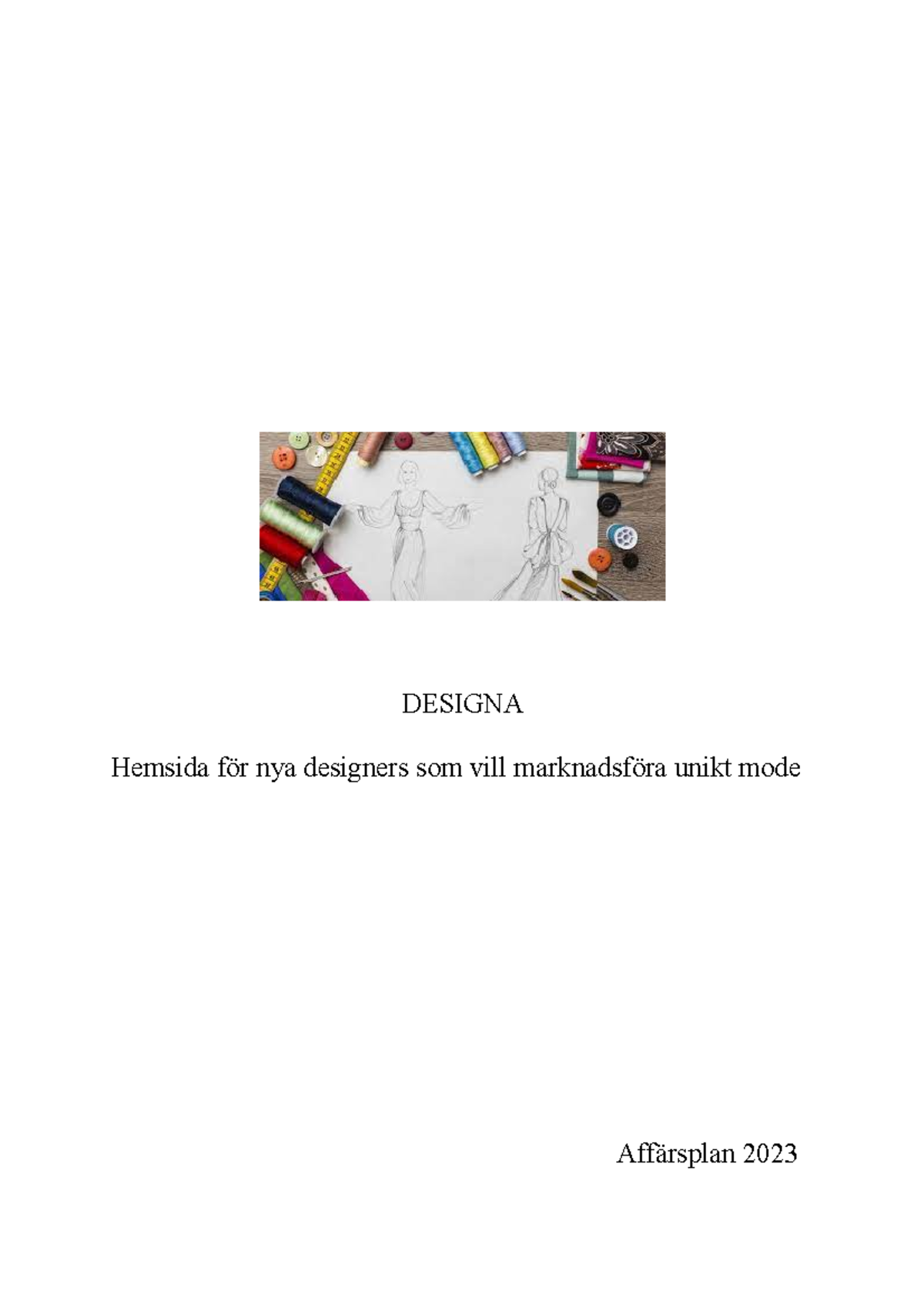 Affärsplan för en marknadsförings klädhemsida - DESIGNA Hemsida för nya ...