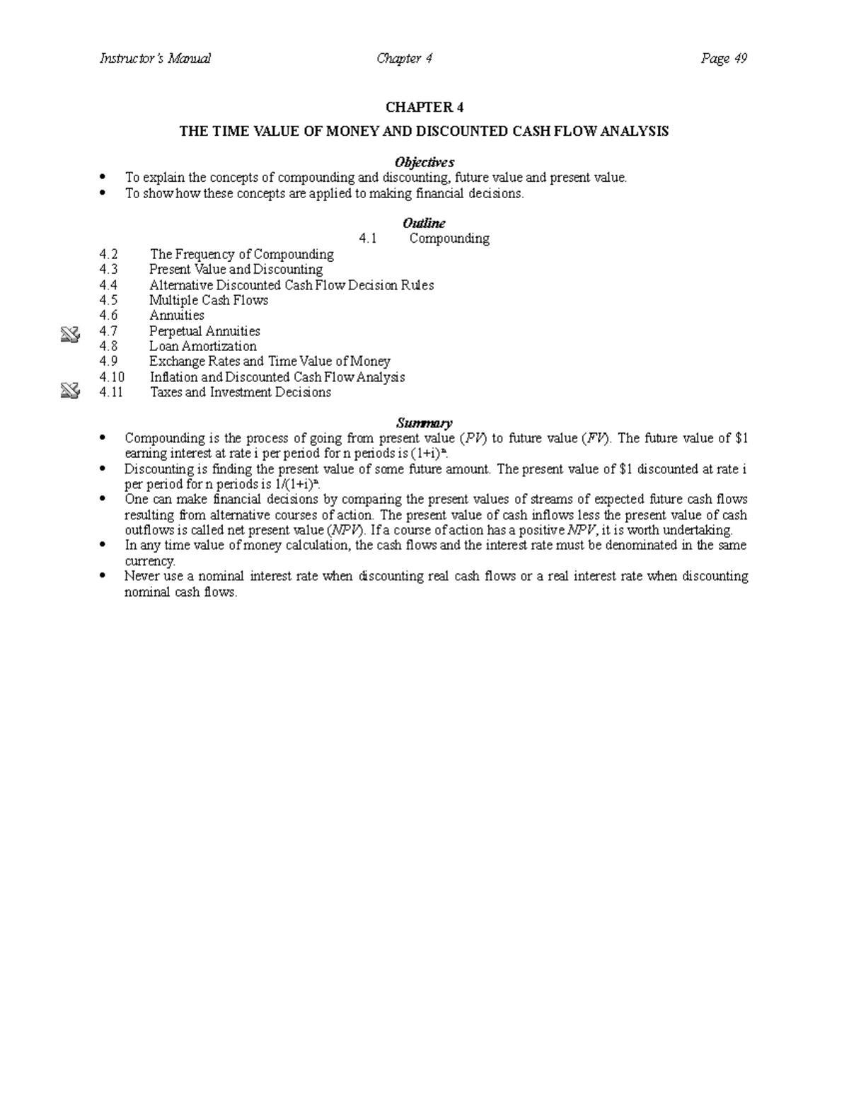 Ch4 IM 1E - This is about the economics course's exercises - CHAPTER 4 ...