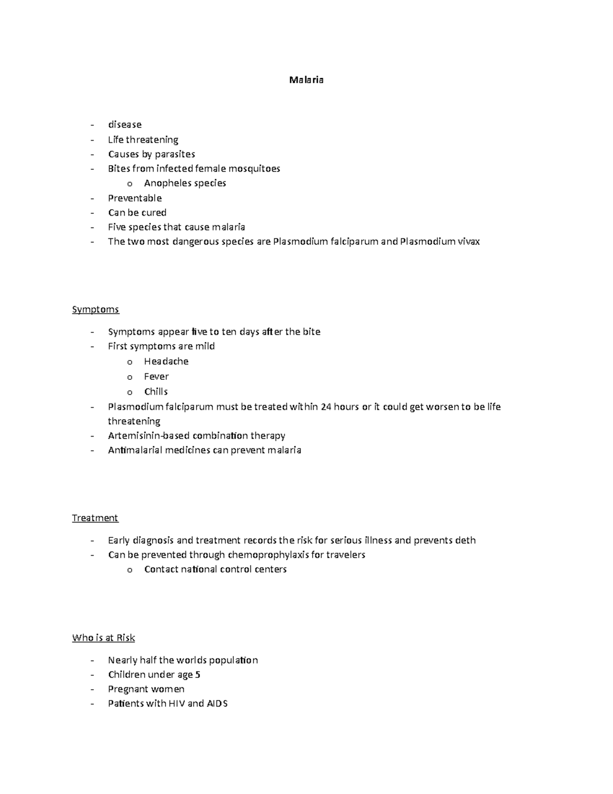 Malaria - Overview, symptoms, and treatment - Malaria disease Life ...