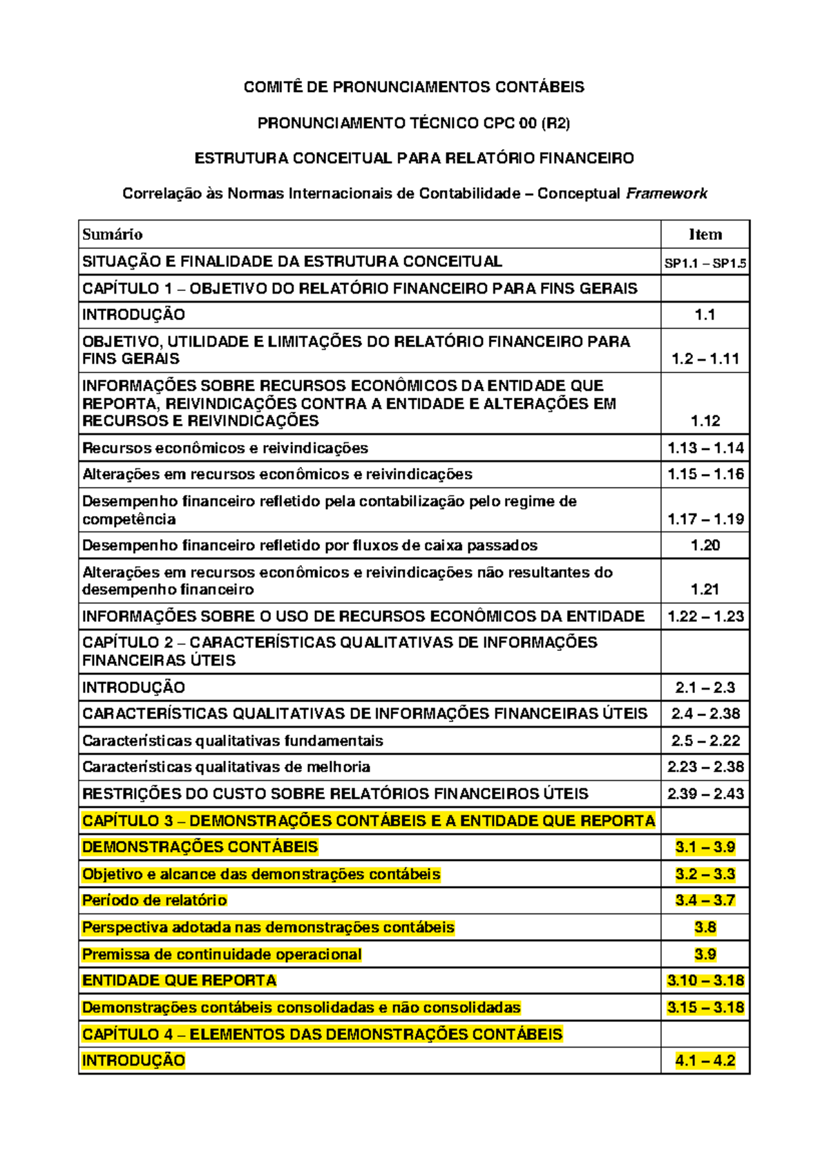 CPC 00 (R2) - sobre o cpc - COMITÊ DE PRONUNCIAMENTOS CONTÁBEIS ...
