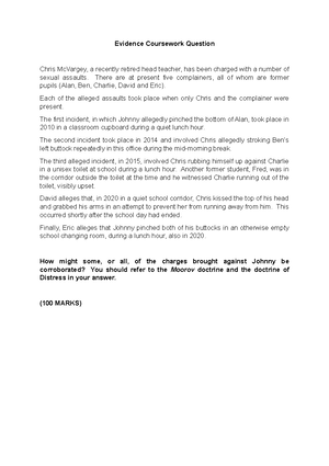 Evidence Recap - EVIDENCE Introduction to evidence Definition of ...