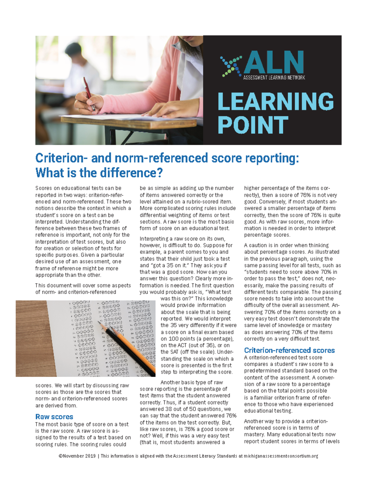 LP NORM- Criterion - Psychological Assessment - LEARNING POINT ...