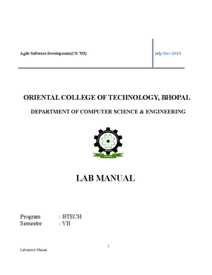Software Engineering (CS403) Shivani (Brocode Engineering) - Studocu