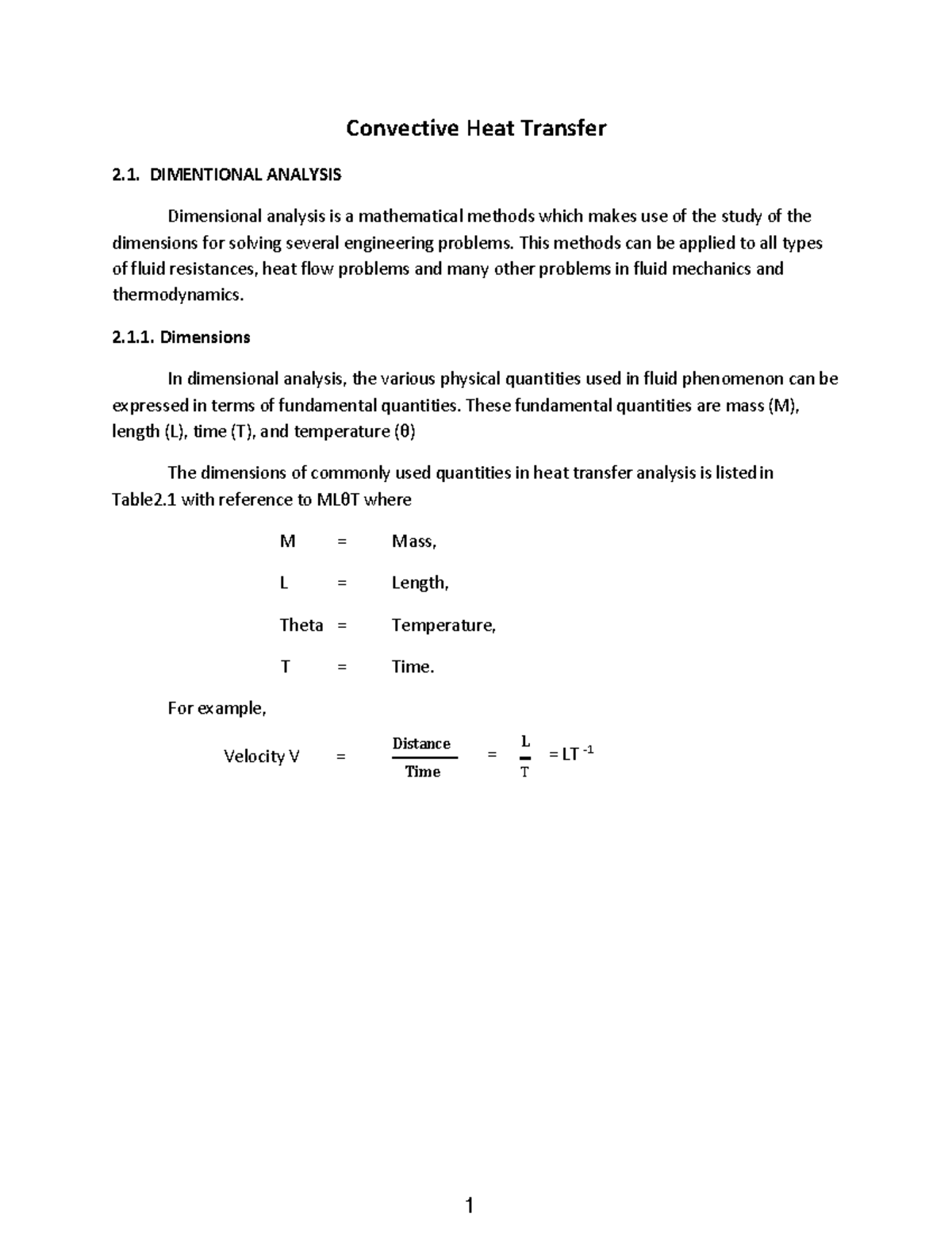 HMT(U2) - Heat and Mass Transfer Lecture Notes - Convective Heat ...
