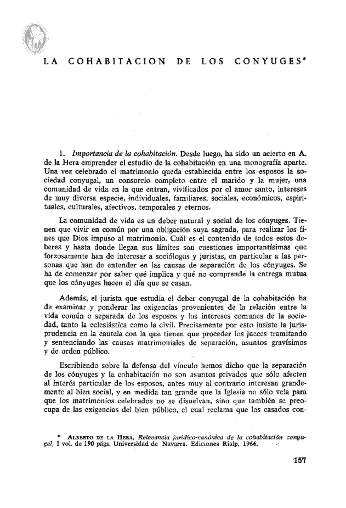 Icviii 09 - LO+PP+L+LÑ+L+L+ - LA COHABITACION DE LOS CONYUGES· 1 ...