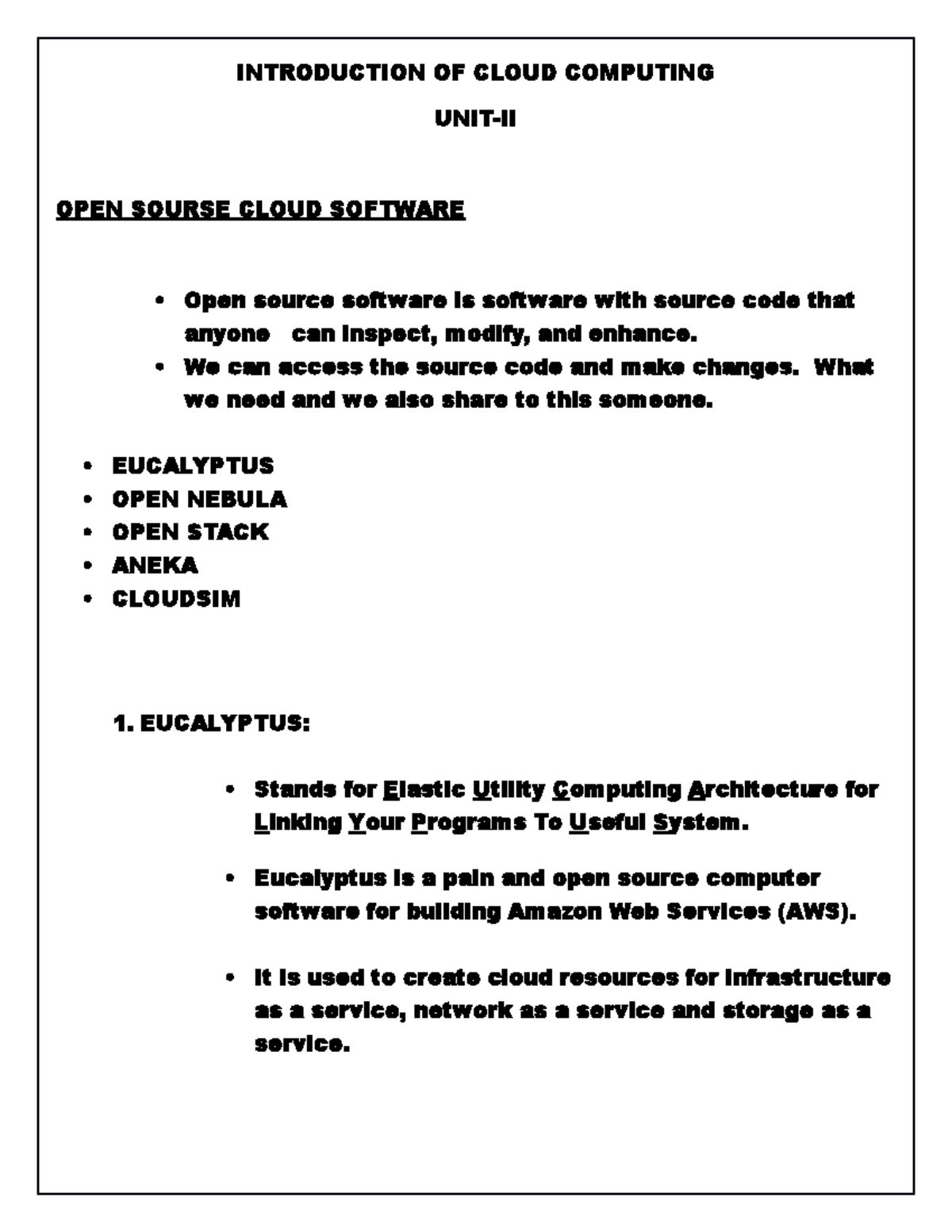 Introduction OF Cloud Computing open - INTRODUCTION OF CLOUD COMPUTING ...
