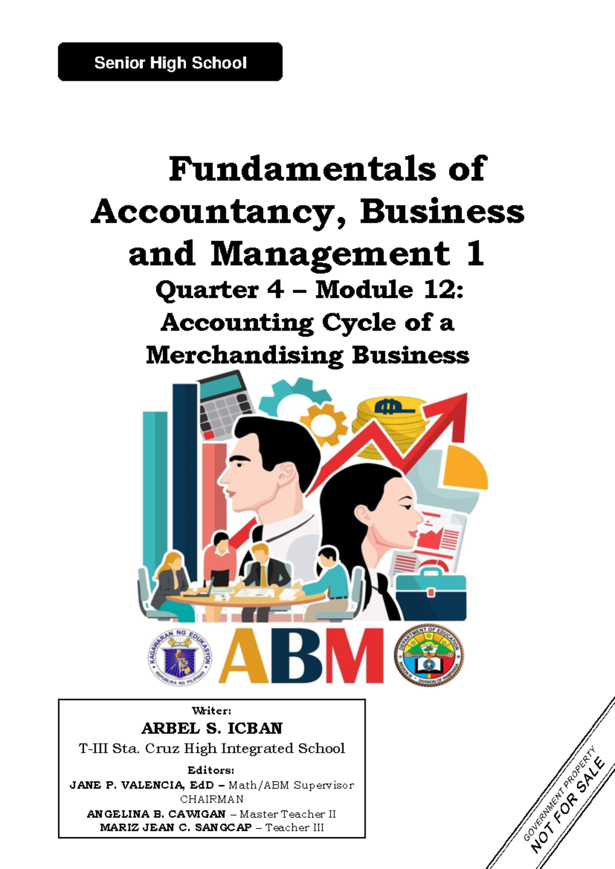 FABM1-Q4-M12 - FABM - I Fundamentals of Accountancy, Business and ...