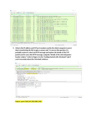 Session Wireshark Lab 3 Ethernet - What is the 48-bit Ethernet address of your computer? - Studocu