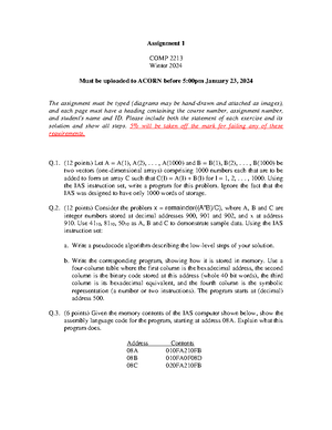 [Solved] Given the memory contents of the IAS computer shown below show ...