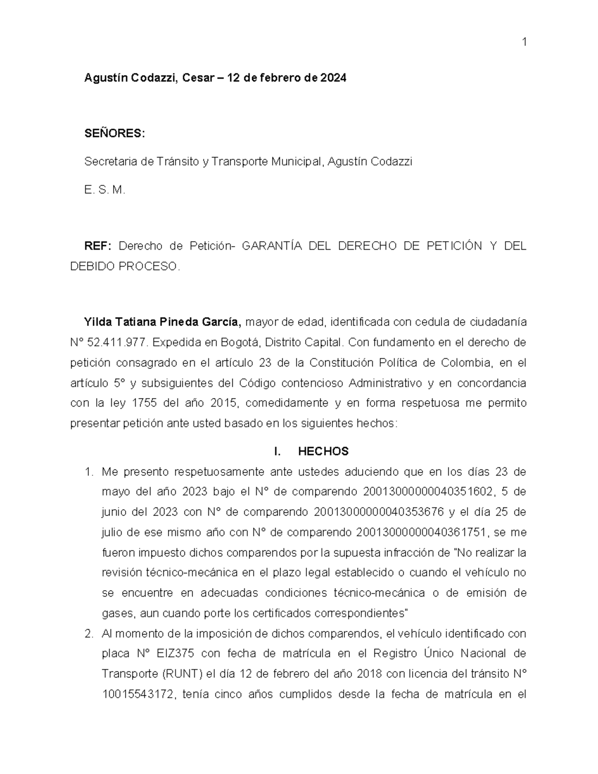Agustín Codazzi - util - 1 Agustín Codazzi, Cesar – 12 de febrero de ...