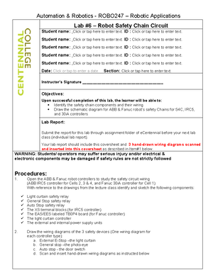 LAB-5 The Basic Circuit - Course Name: Robo 226 Section: 002 Lab No.: 5 Student Name: Jasoliya ...