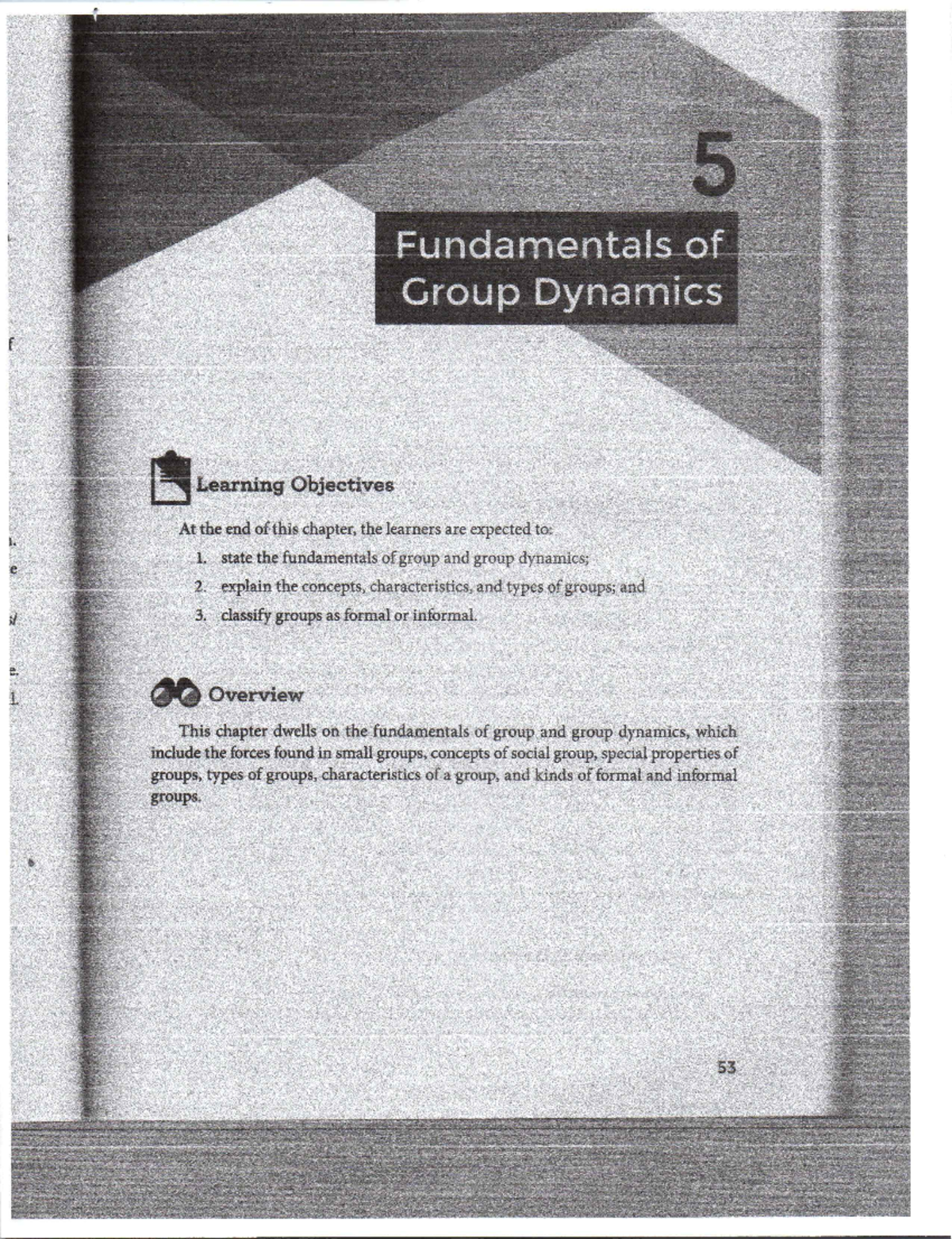 5. Fundamentals of Group Dynamics - Education - Studocu