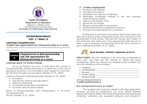 NEW-Student-Work-Immersion-Checklist - SENIOR HIGH SCHOOL DEPARTMENT ...
