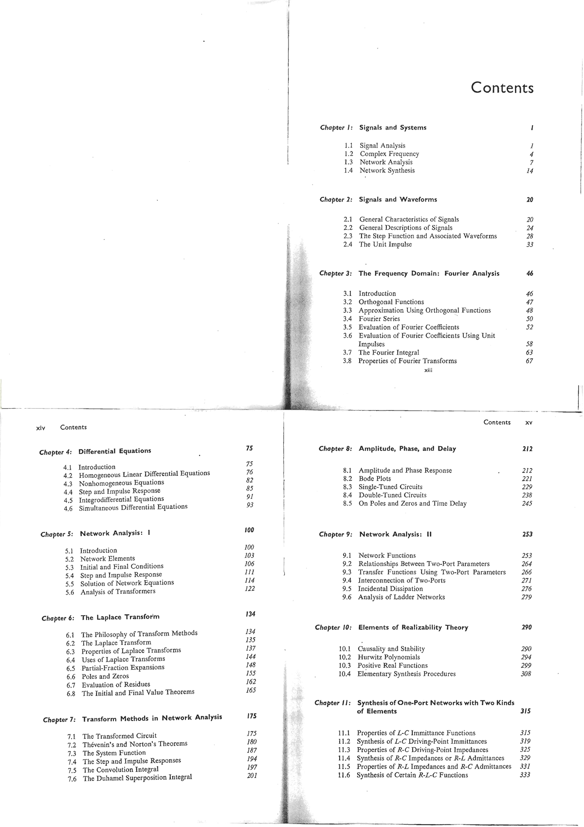 4.Network Analysis and Synthesis kuo - Advanced networking - Studocu