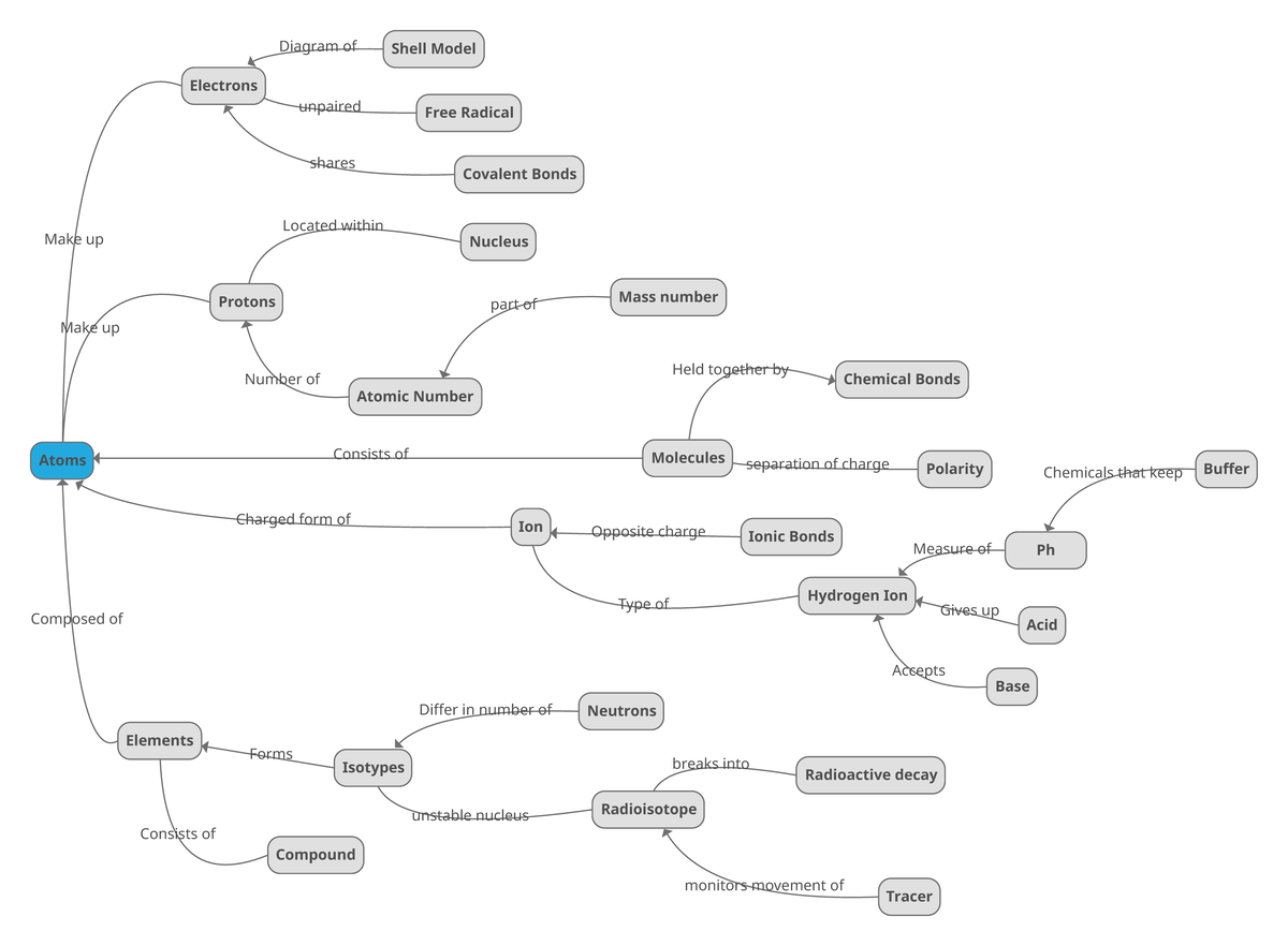 Chapter 2 concept map - ch. 2 - Make up Make up Located within Number ...
