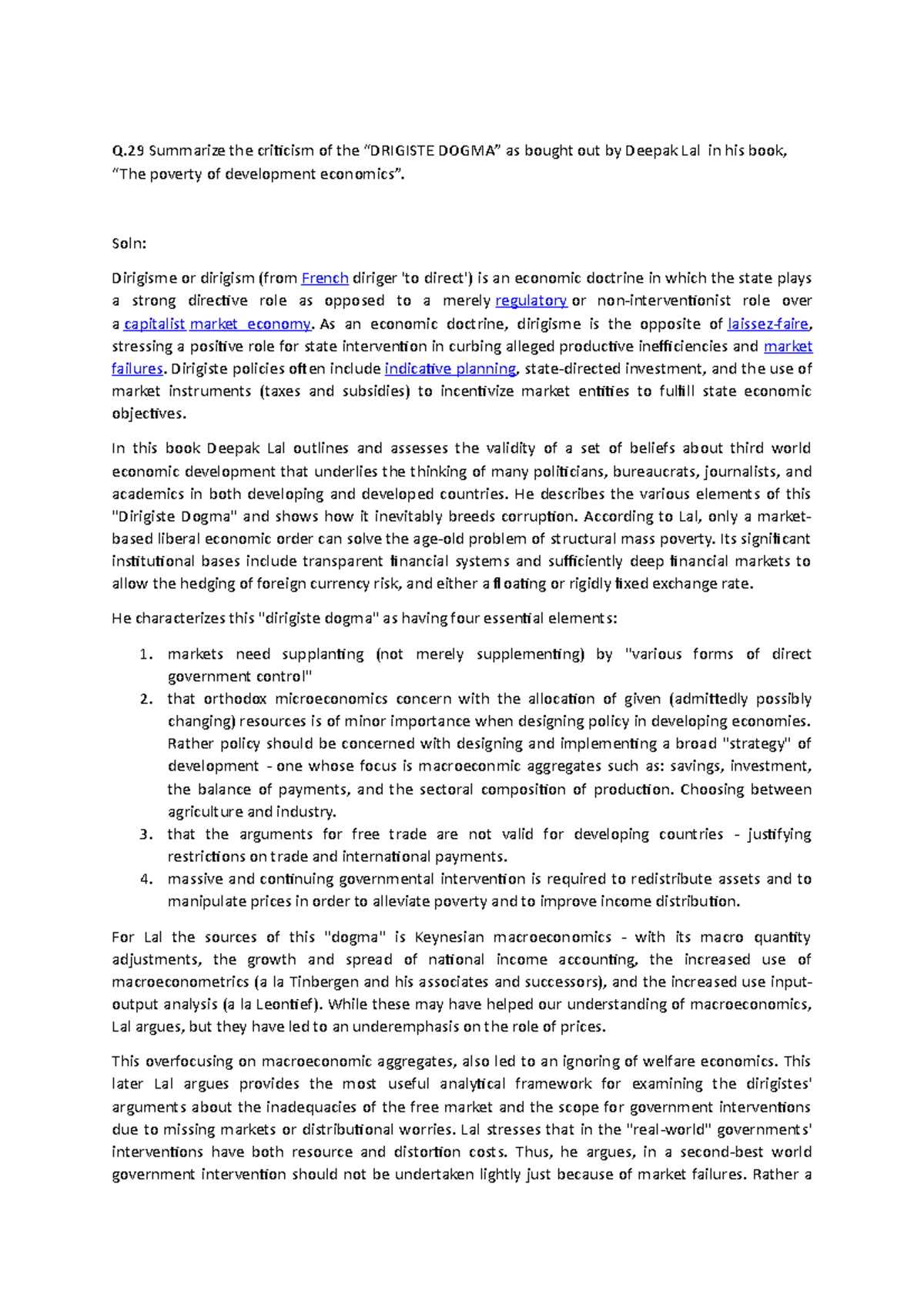 Economy Assignment for helping others - Micro‐Economics - MU - Studocu