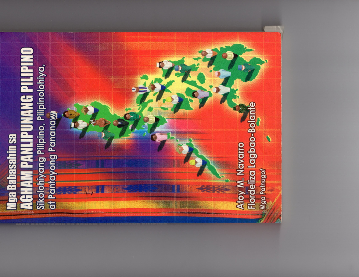 Virgilio Enriquez Sikolohiyang Pilipino - Filipinolohiya - Studocu