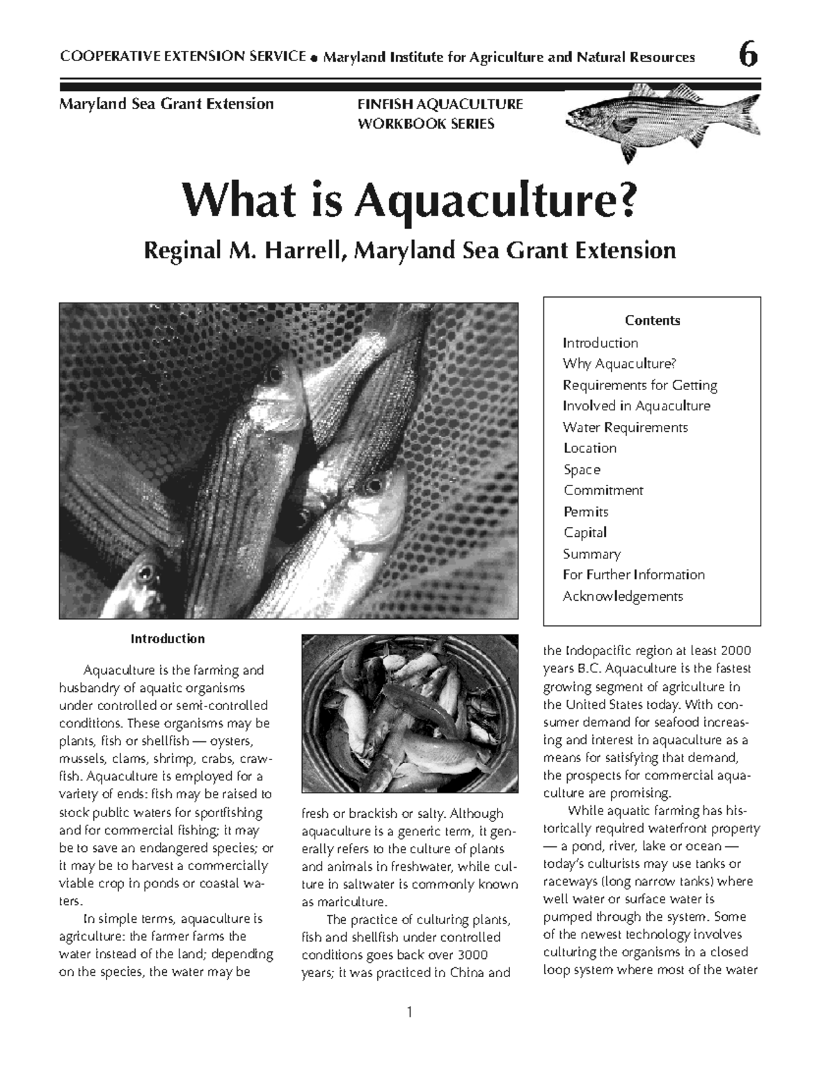 What is Aquaculture - Introduction Aquaculture is the farming and ...