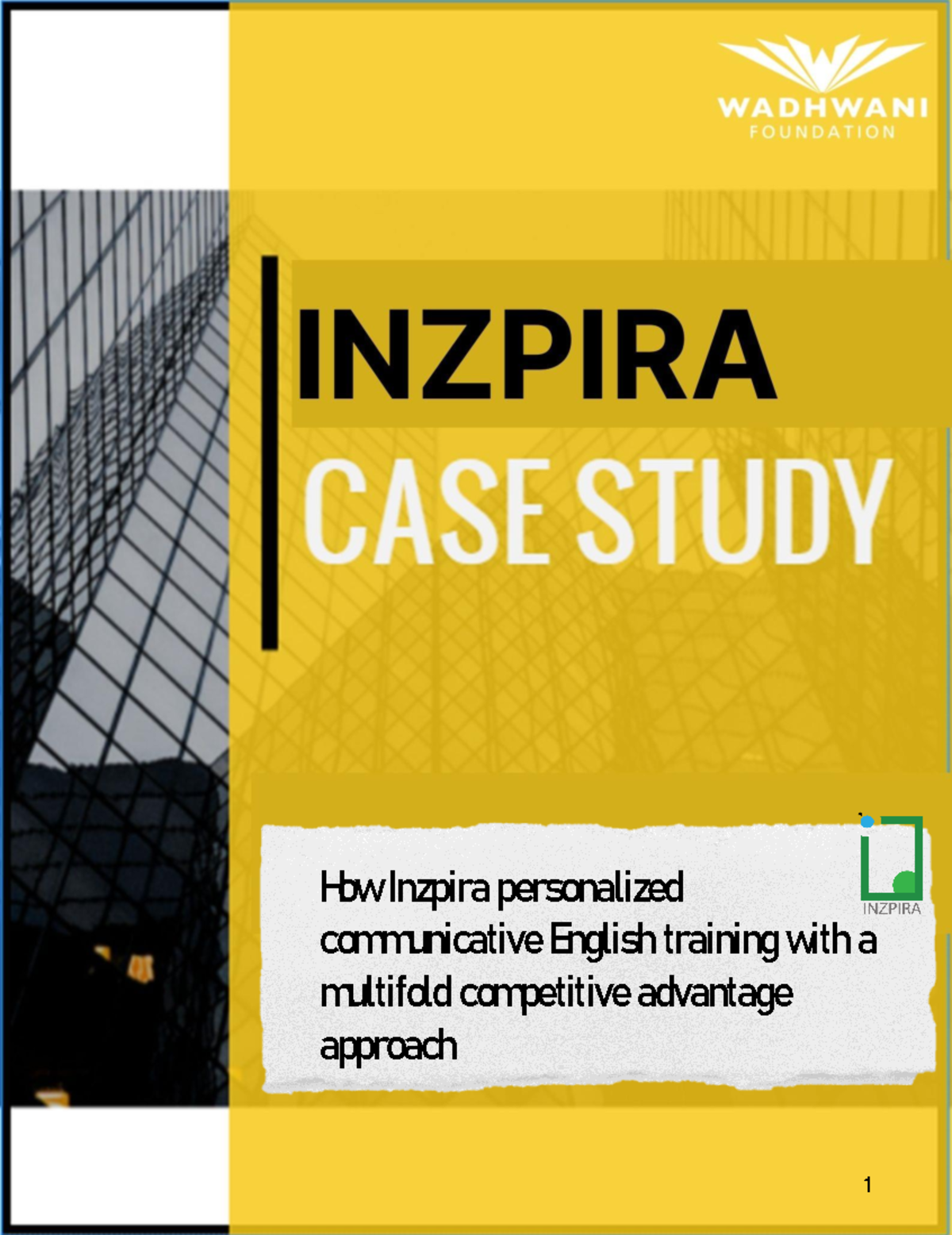Inzpira- Case study - ####### 1 How Inzpira personalized communicative English training with a ...