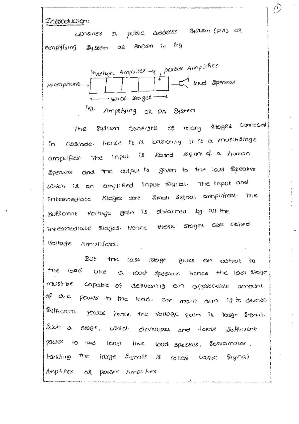 Electronic Circuits(EC-2)-Power Amplifiers - Electronic Circuits-2 ...