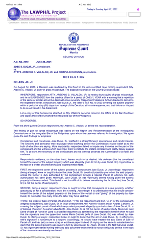 Us v achong 1 case digest on mistake of facts - US vs. Ah Chong (1910 ...